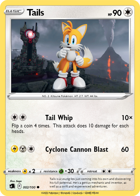 Tails - IQforAGES | Pokécardmaker.net