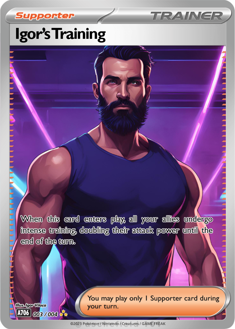 Igor’s Training - IVLR | Pokécardmaker.net