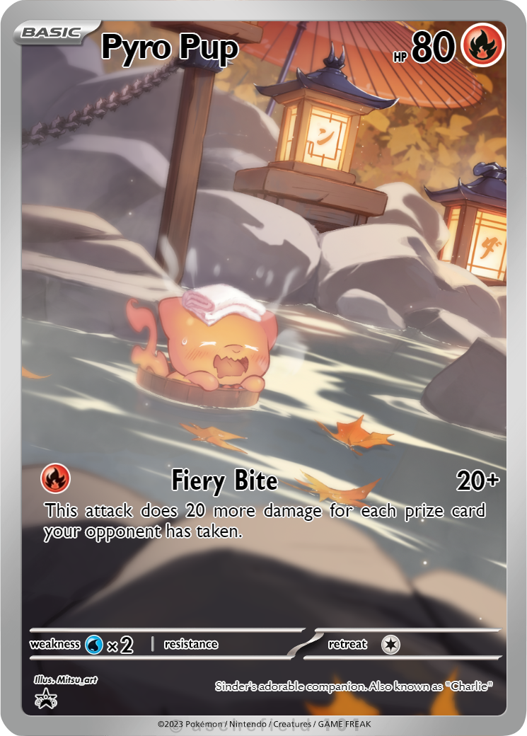Pyro Pup - Idol_Artz | Pokécardmaker.net