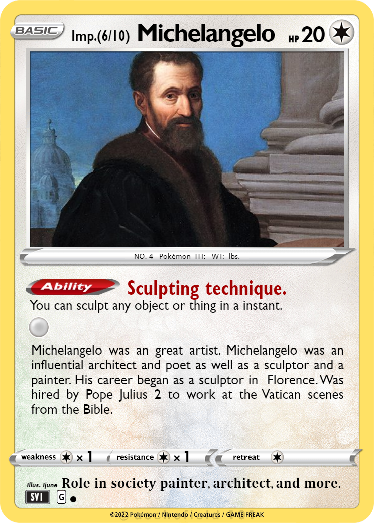 Michelangelo - Ijune | Pokécardmaker.net