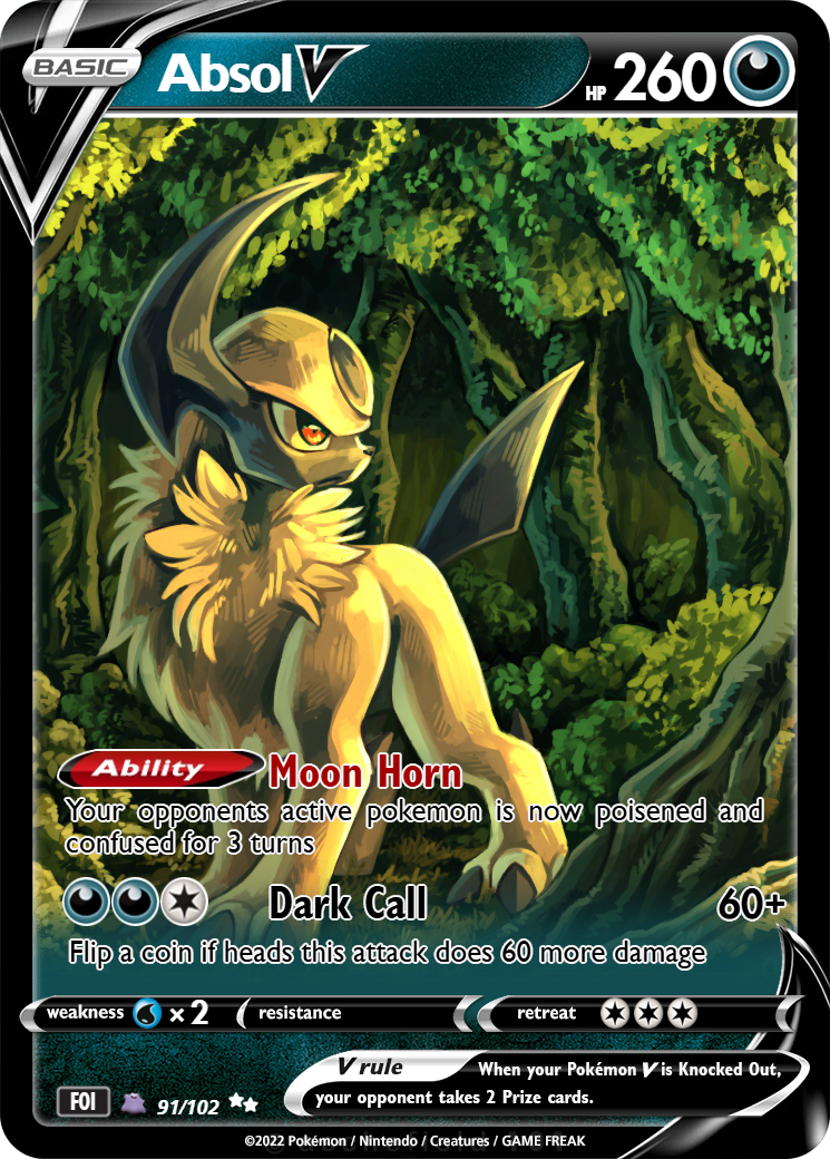 Absol - ImAcardMaker101 | Pokécardmaker.net