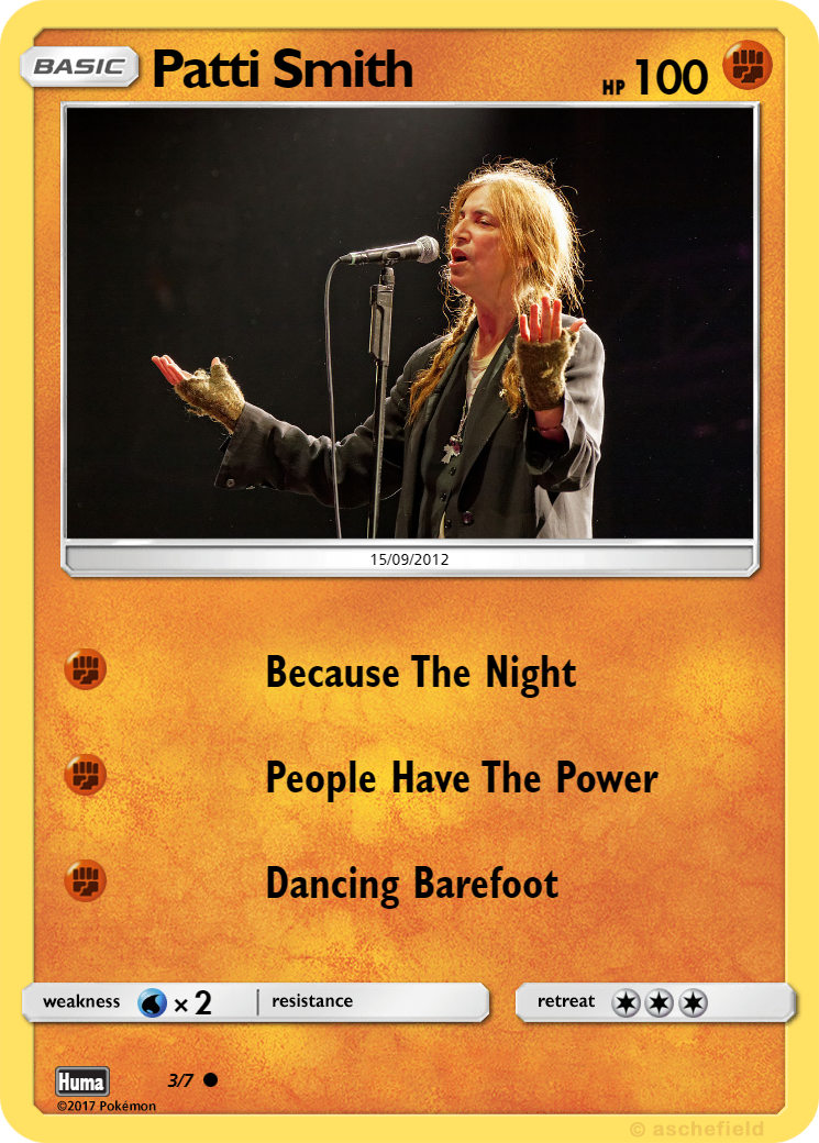 Patti Smith - ImRemax | Pokécardmaker.net