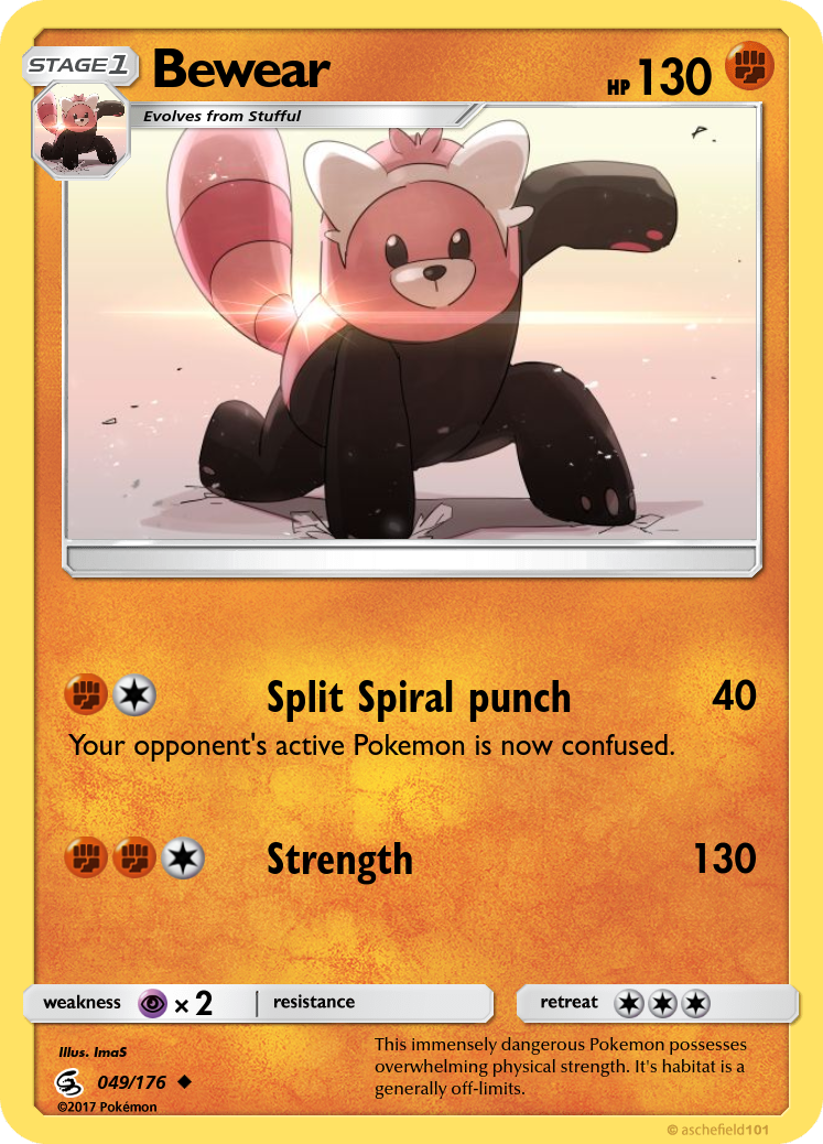 Bewear - ImaS | Pokécardmaker.net