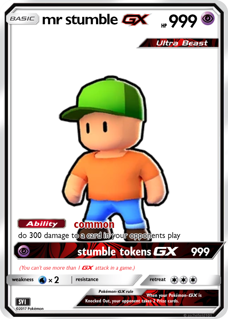 mr stumble - IndyFox | Pokécardmaker.net
