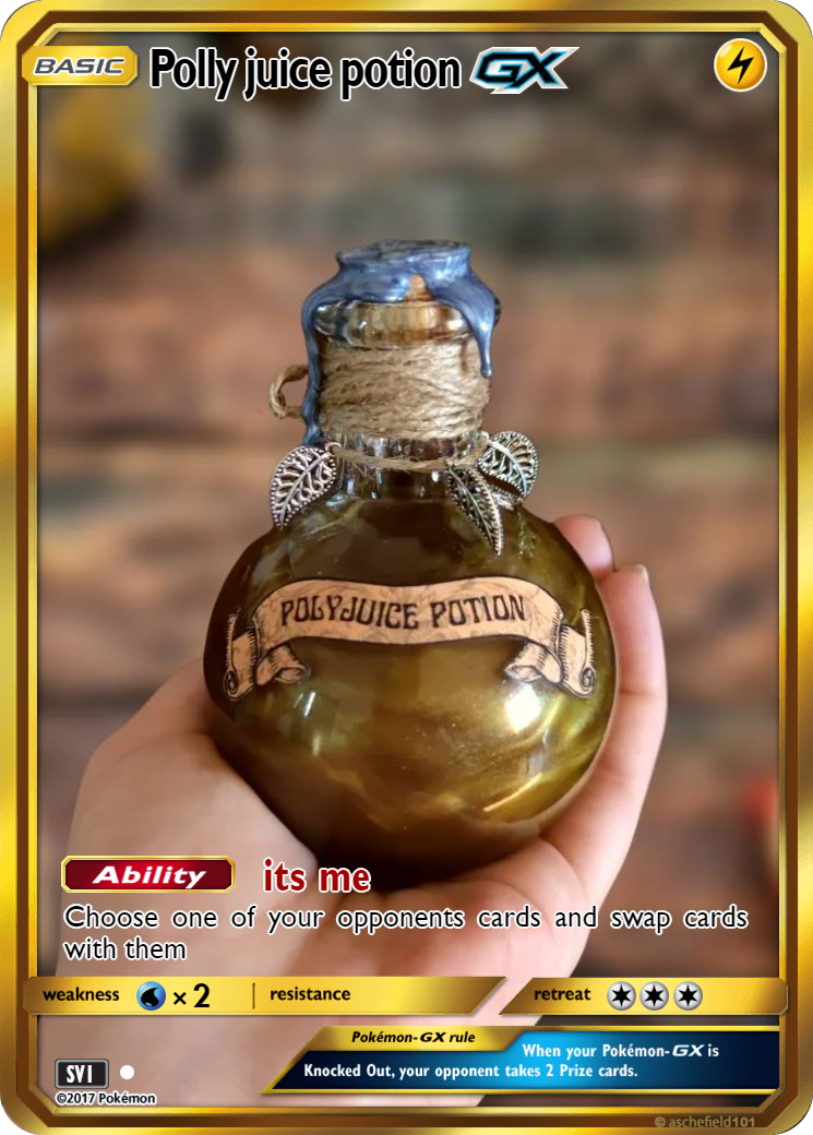 Polly juice potion - IndyFox | Pokécardmaker.net