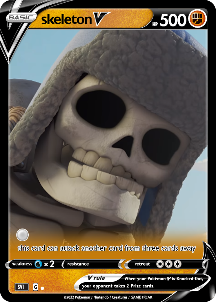 skeleton - IndyFox | Pokécardmaker.net