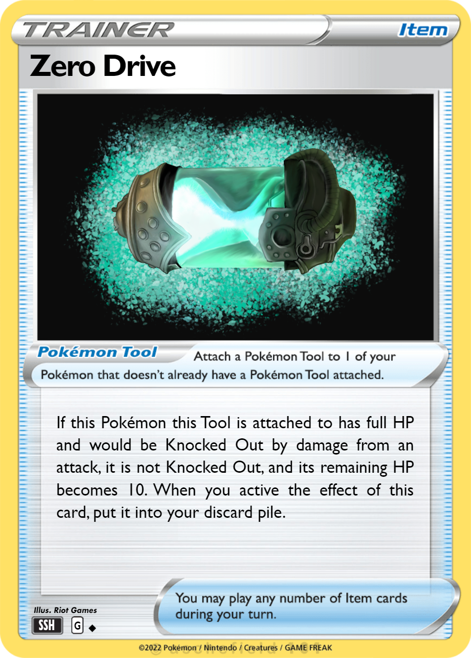 Zero Drive - InfernalR2S | Pokécardmaker.net