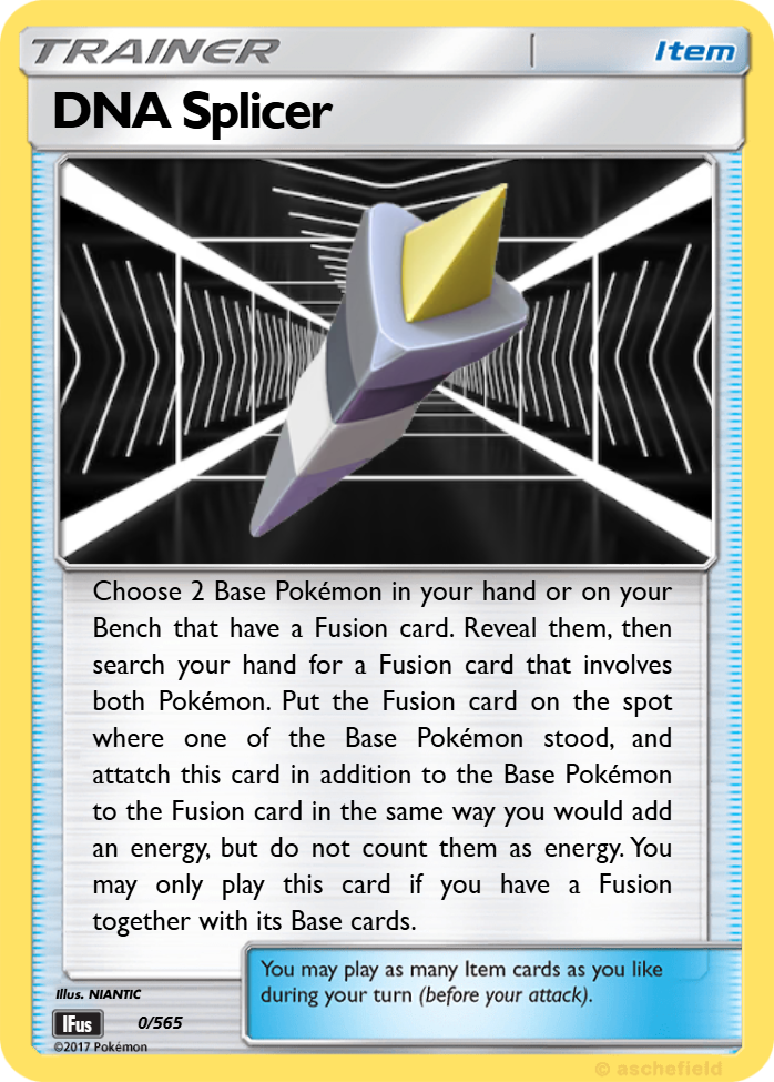 DNA Splicer - InfiniteFusionTCG | Pokécardmaker.net