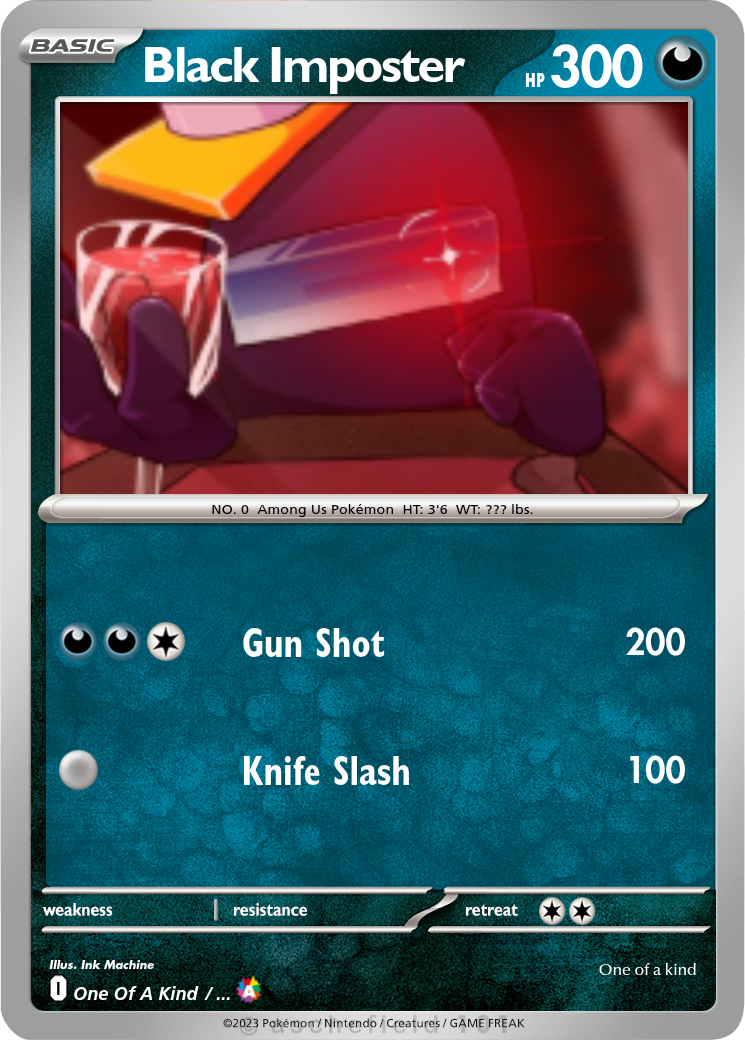 Black Imposter - Ink_Machine | Pokécardmaker.net