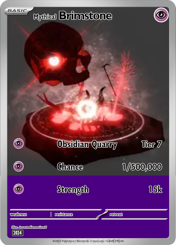 Brimstone - InvertediomaziumZ | Pokécardmaker.net