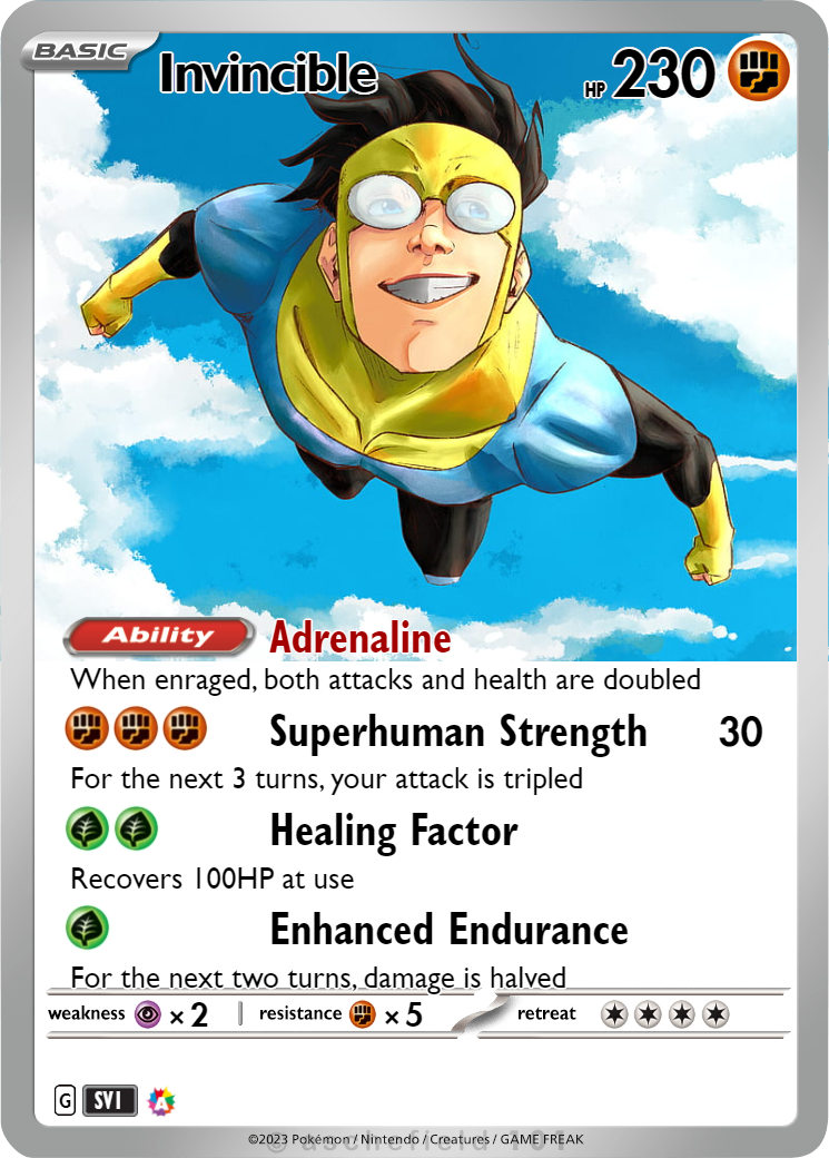Invincible - Invincible | Pokécardmaker.net