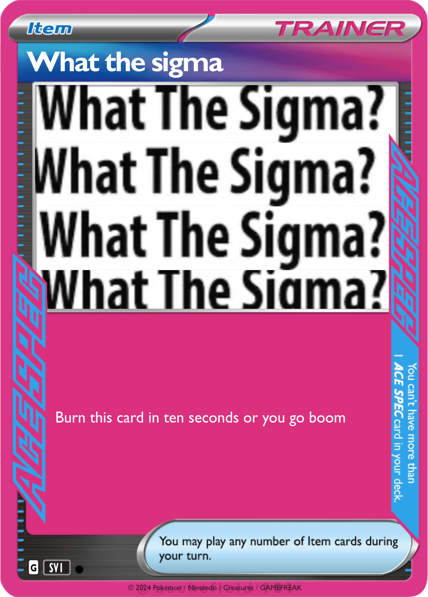 What the sigma - Iron_valliant | Pokécardmaker.net