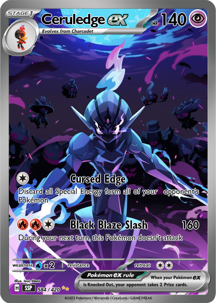 Ceruledge - Isuc_Deez | Pokécardmaker.net