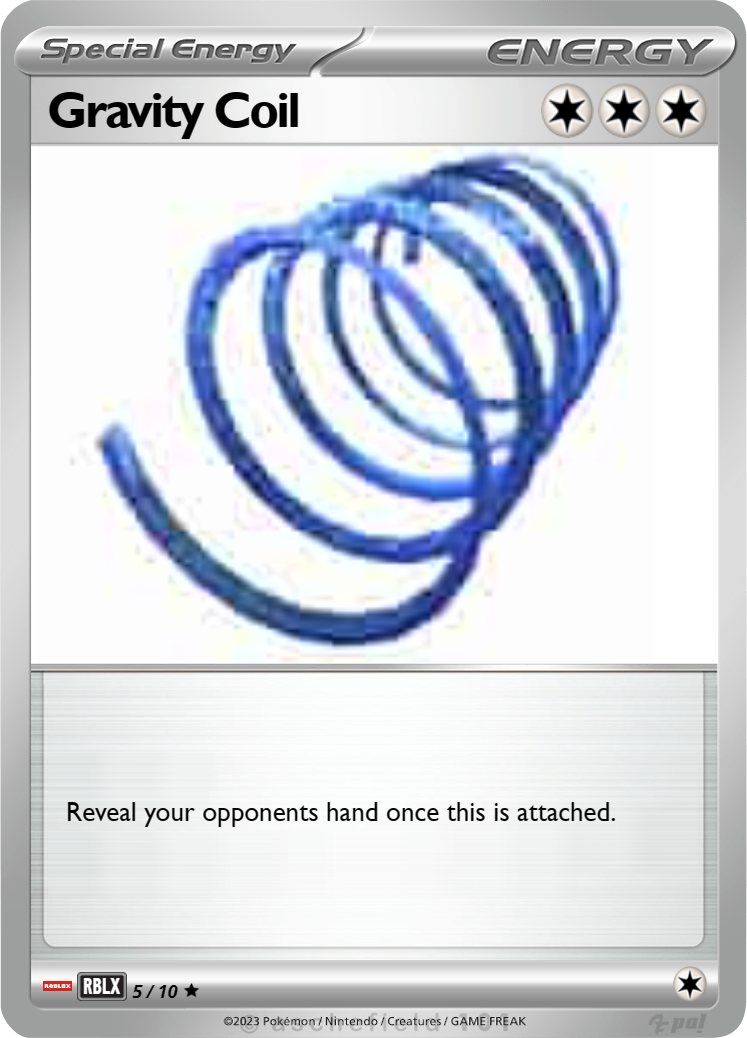 Gravity Coil - ItzAtariYT | Pokécardmaker.net