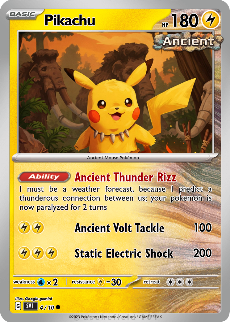 Pikachu - Itz_ALIENBEING164 | Pokécardmaker.net