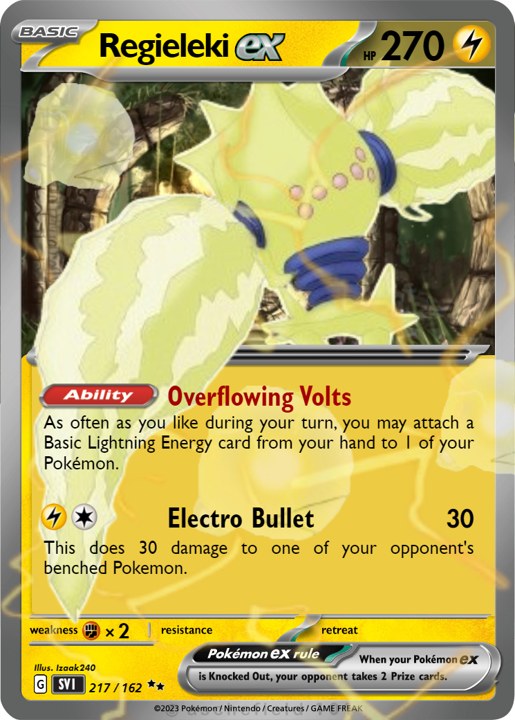 Regieleki - Izaak240 | Pokécardmaker.net