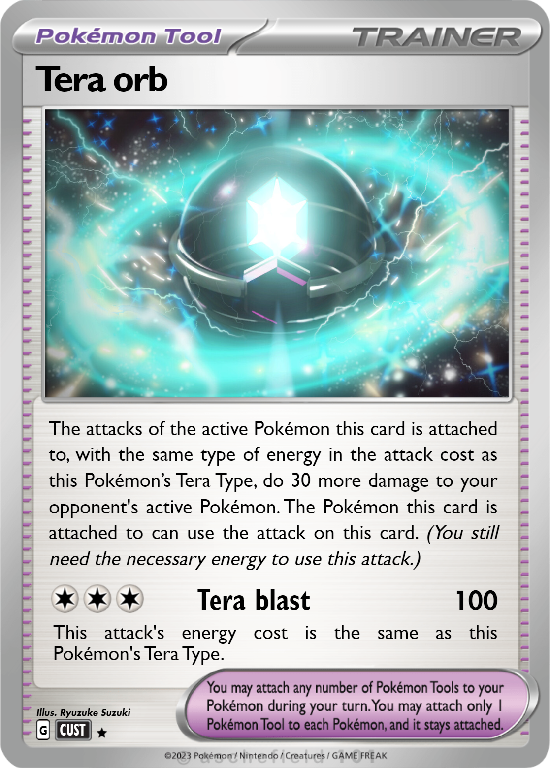 Tera orb - JJ707 | Pokécardmaker.net