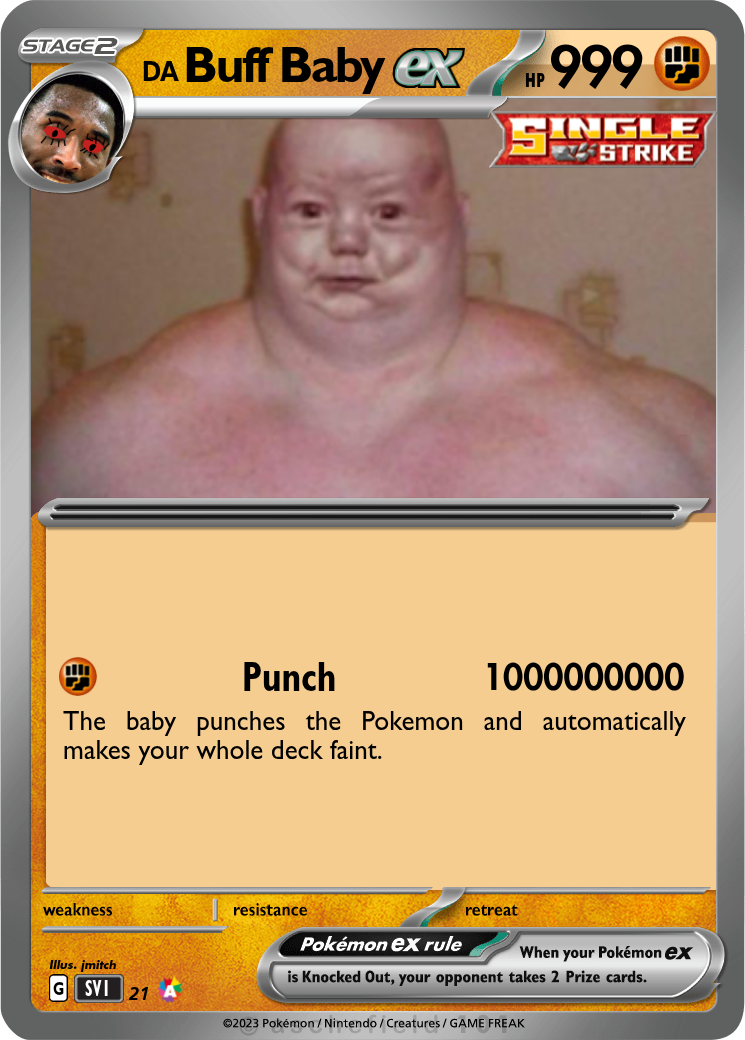 Buff Baby - JMitch | Pokécardmaker.net