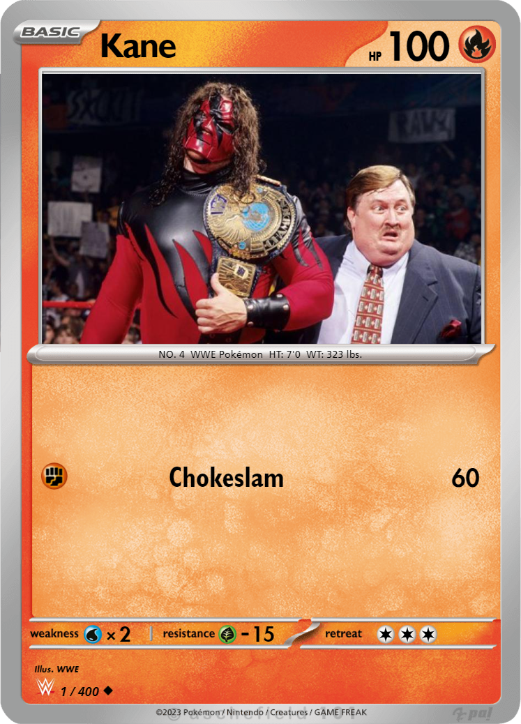 Kane - Jackbob129 | Pokécardmaker.net