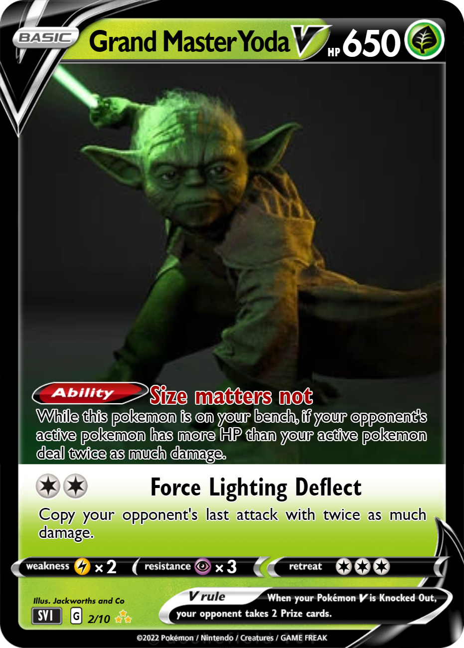 Grand Master Yoda - Jackworths | Pokécardmaker.net