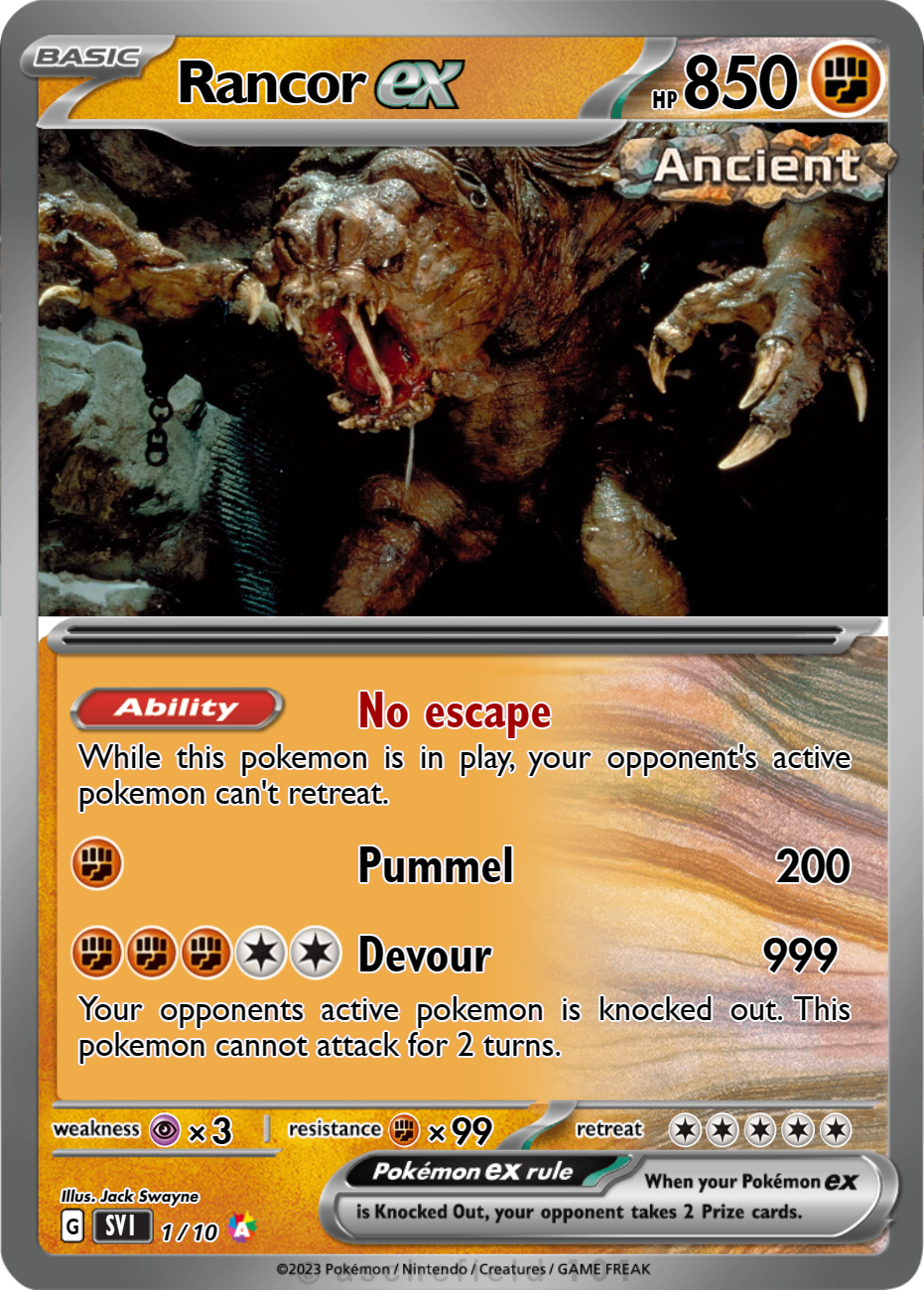 Rancor - Jackworths | Pokécardmaker.net