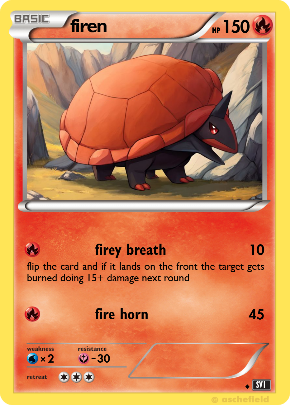 firen - Jakip124 | Pokécardmaker.net