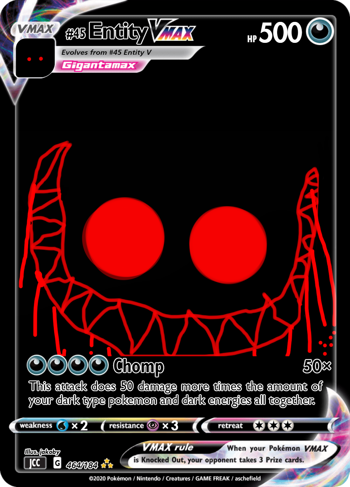 Entity - Jakoby | Pokécardmaker.net