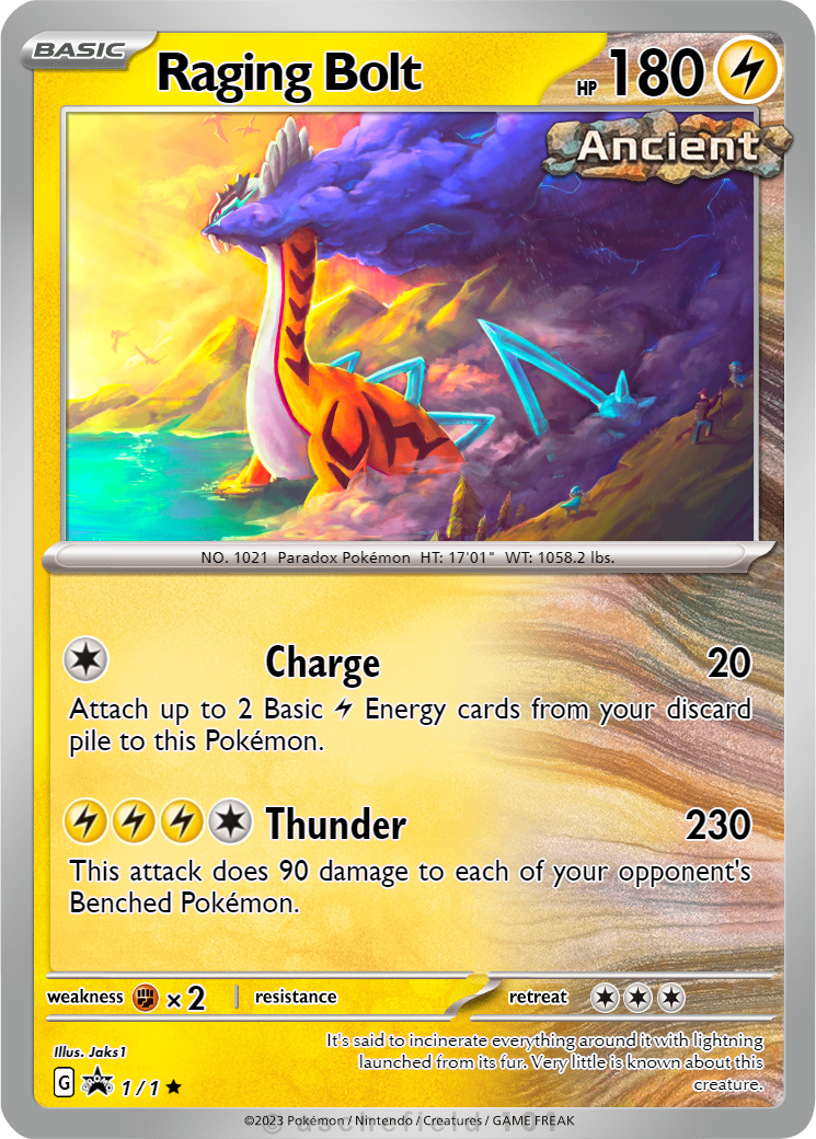 Raging Bolt - Jaks1 | Pokécardmaker.net