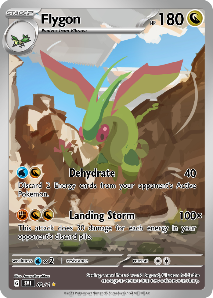 Flygon - JamesExcalibur | Pokécardmaker.net