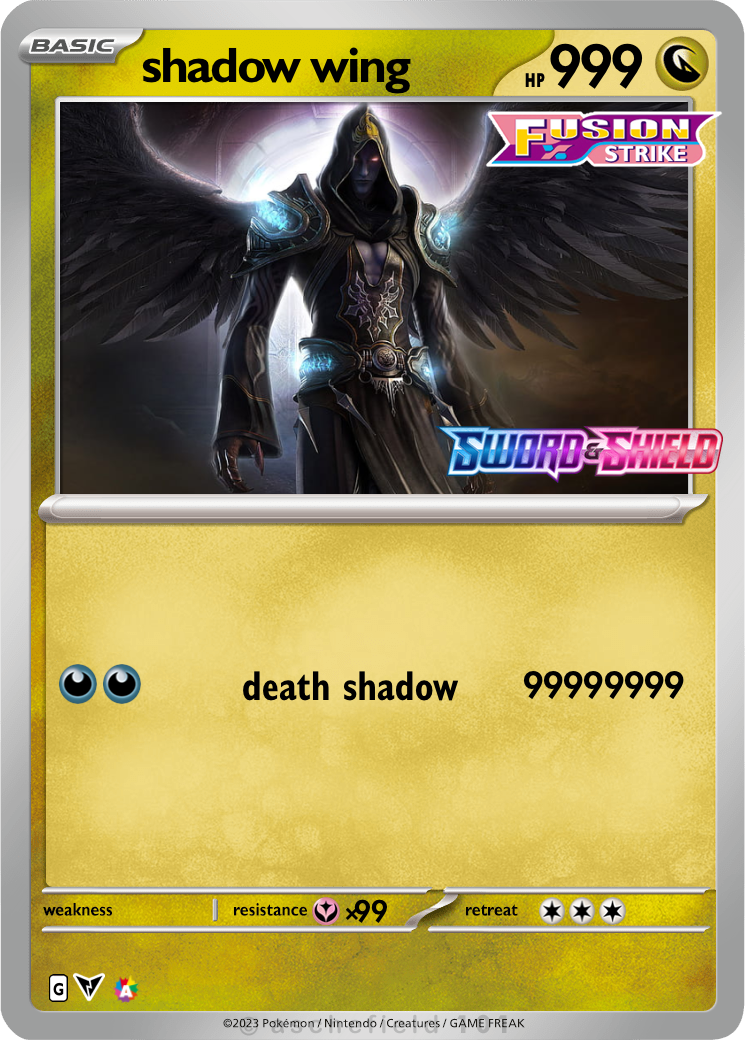 shadow wing - JamesGang | Pokécardmaker.net