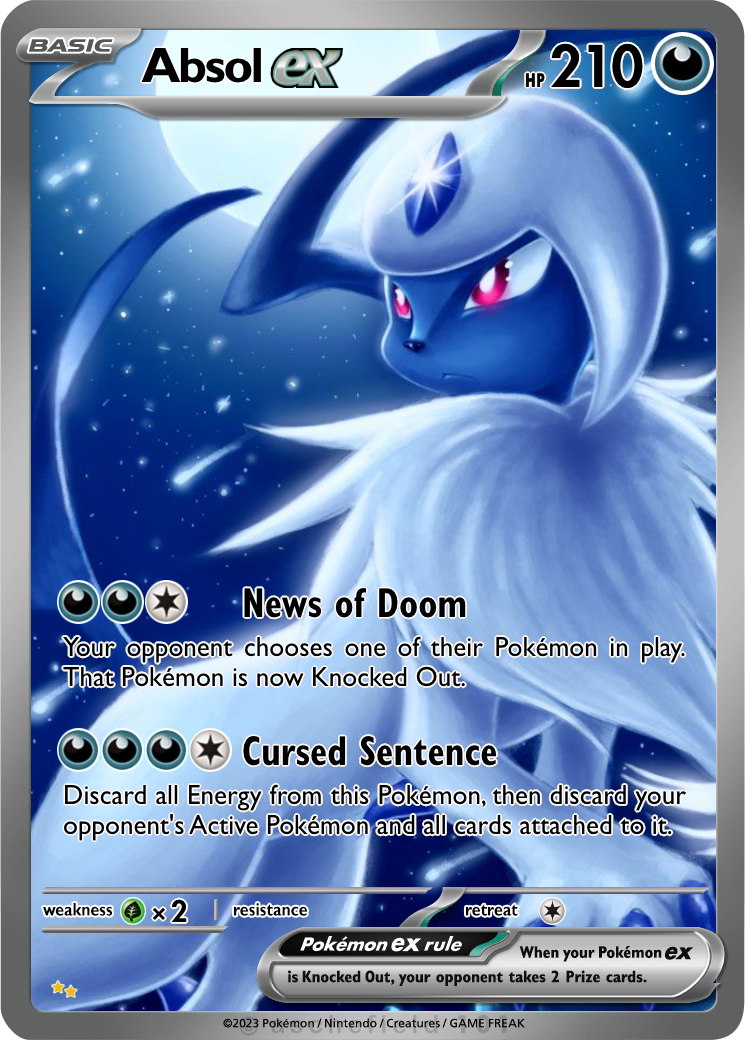 Absol - JellyJester | Pokécardmaker.net