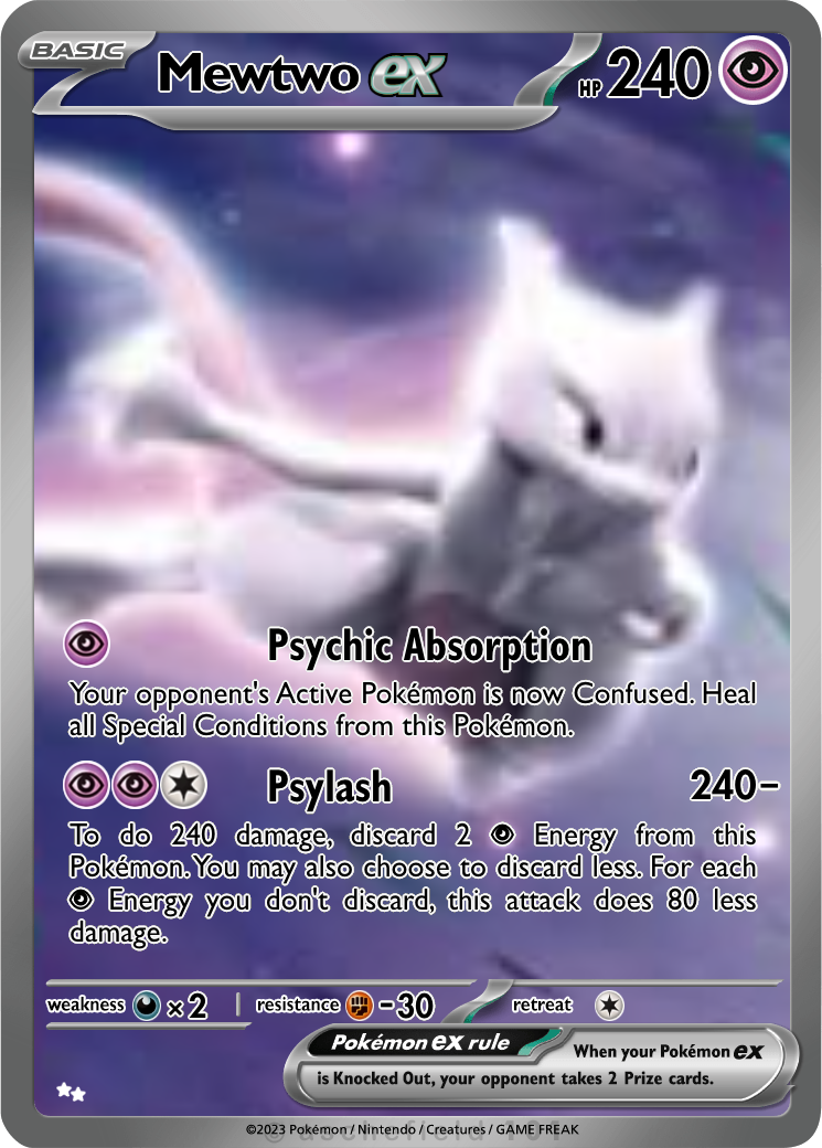 Mewtwo - JellyJester | Pokécardmaker.net