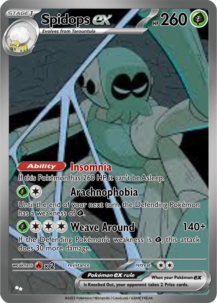 Spidops - JellyJester | Pokécardmaker.net