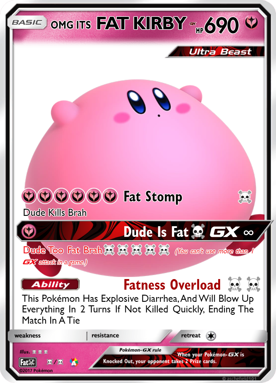 FAT KIRBY - Jerocool99 | Pokécardmaker.net
