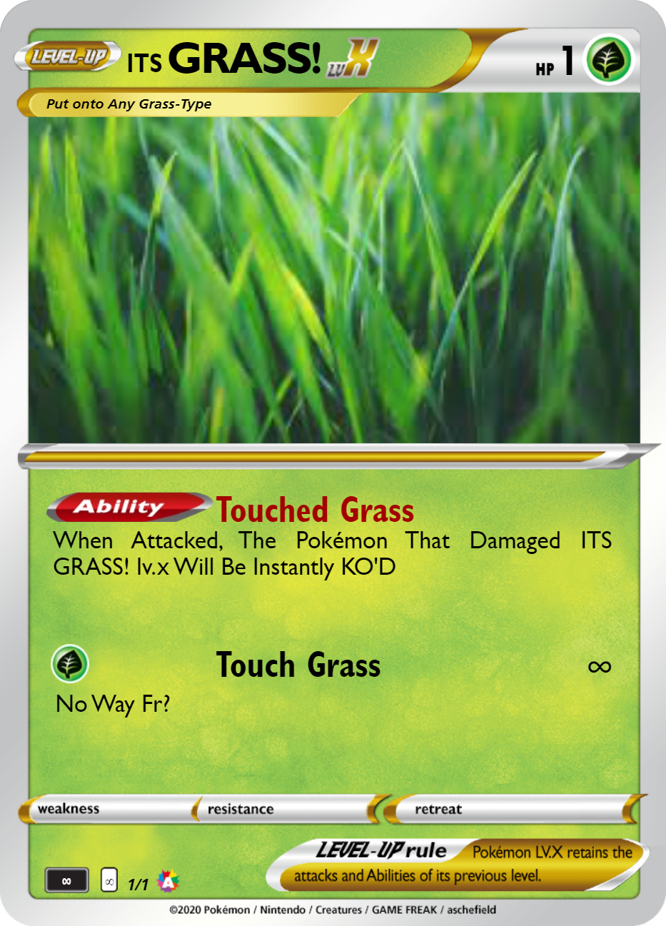 GRASS! - Jerocool99 | Pokécardmaker.net