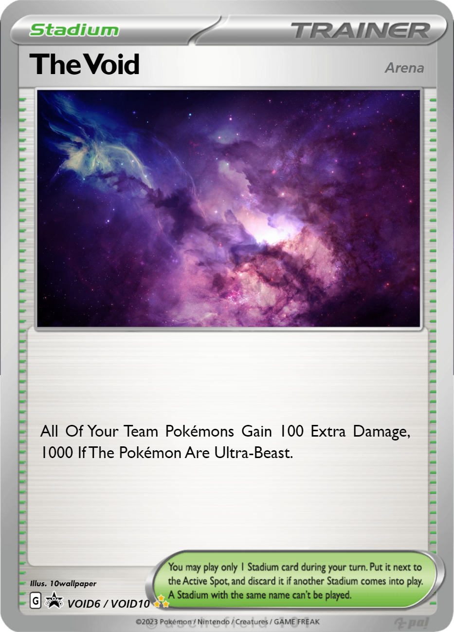 The Void - Jerocool99 | Pokécardmaker.net