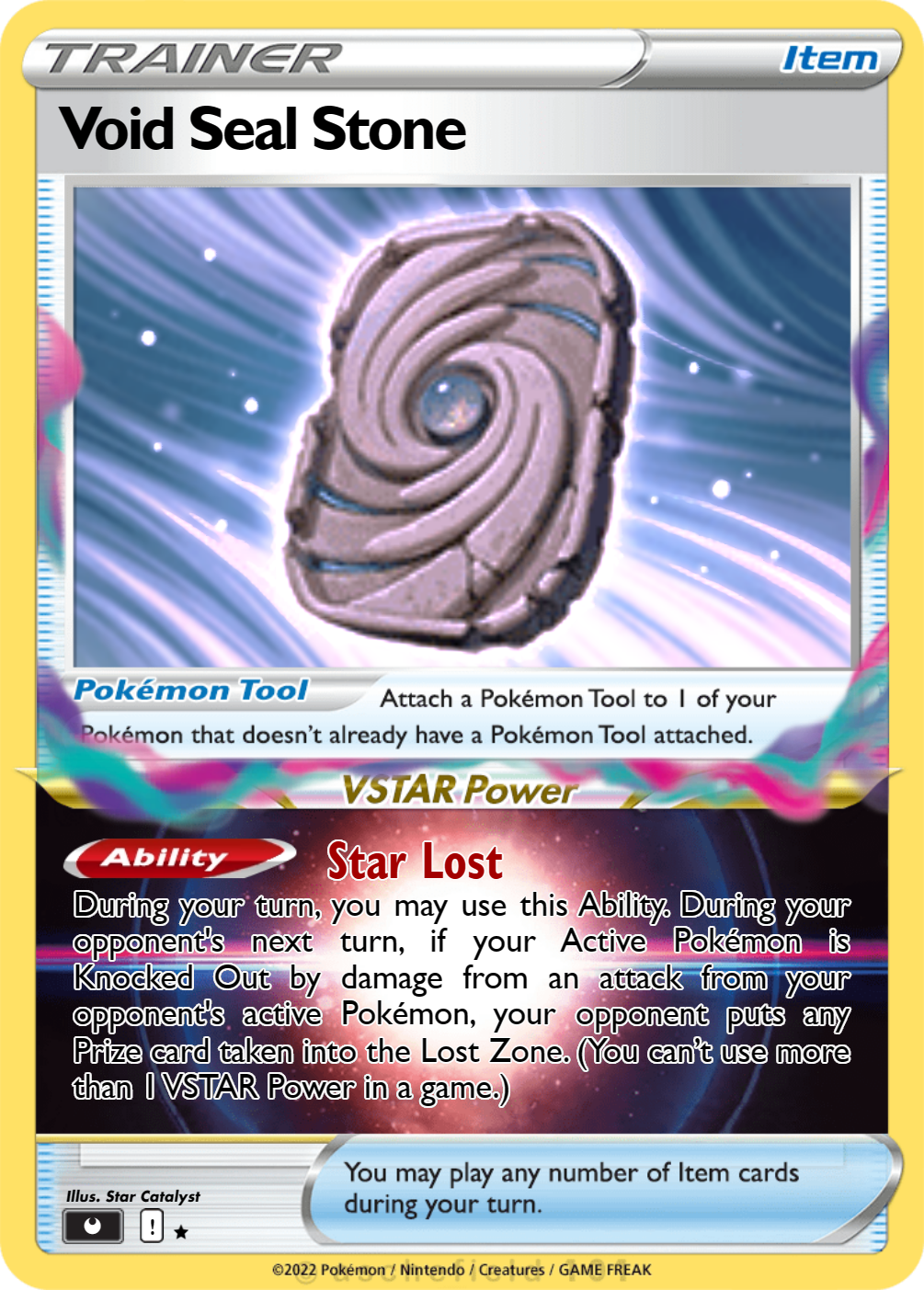 Void Seal Stone - Jester_Ball | Pokécardmaker.net