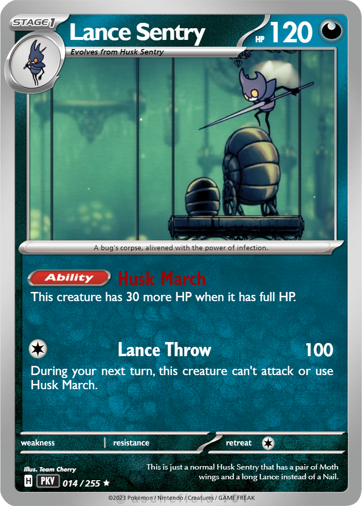 Lance Sentry - Jesterknight | Pokécardmaker.net