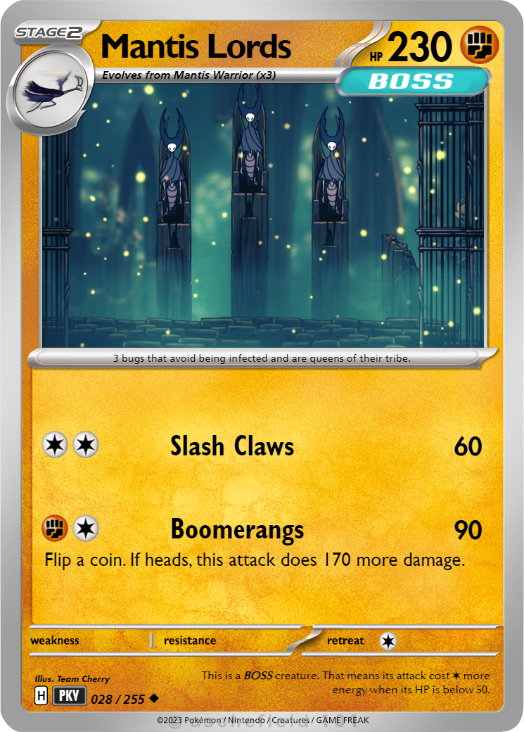 Mantis Lords - Jesterknight | Pokécardmaker.net