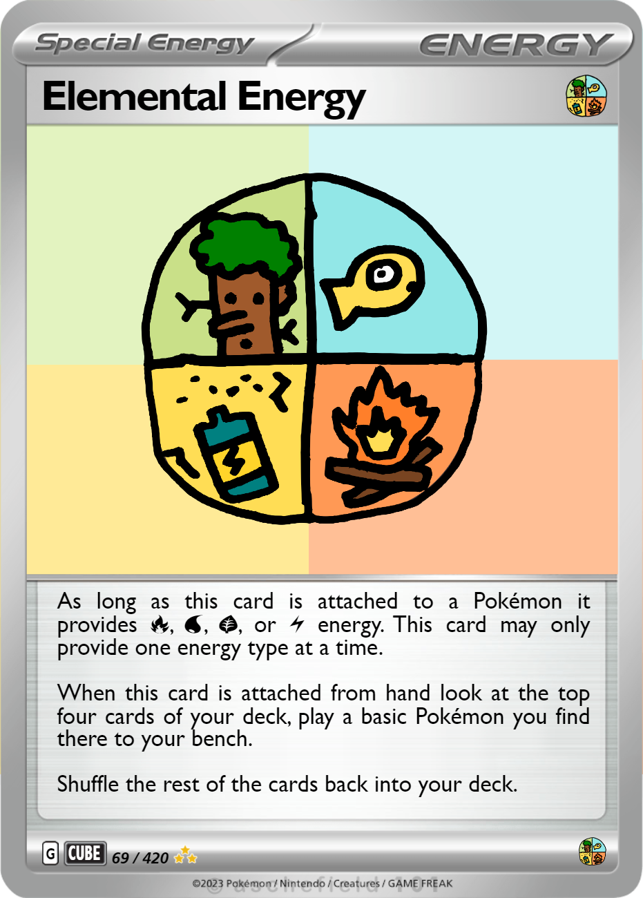 Elemental Energy - JesusLizard | Pokécardmaker.net