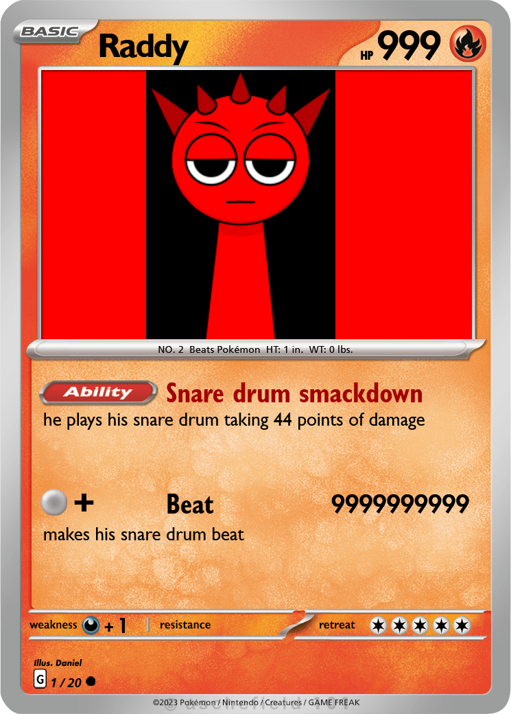 Raddy - Jevin | Pokécardmaker.net