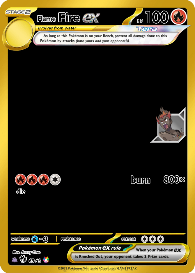 Fire - JimmyChen | Pokécardmaker.net