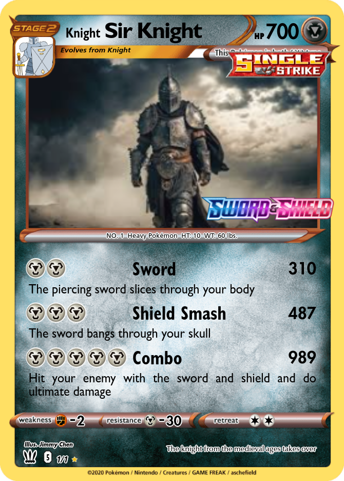 Sir Knight - JimmyChen | Pokécardmaker.net