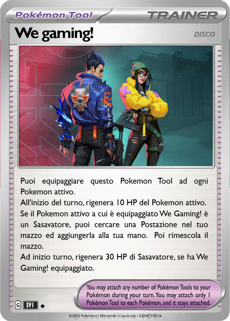 We gaming! - Jingoss | Pokécardmaker.net