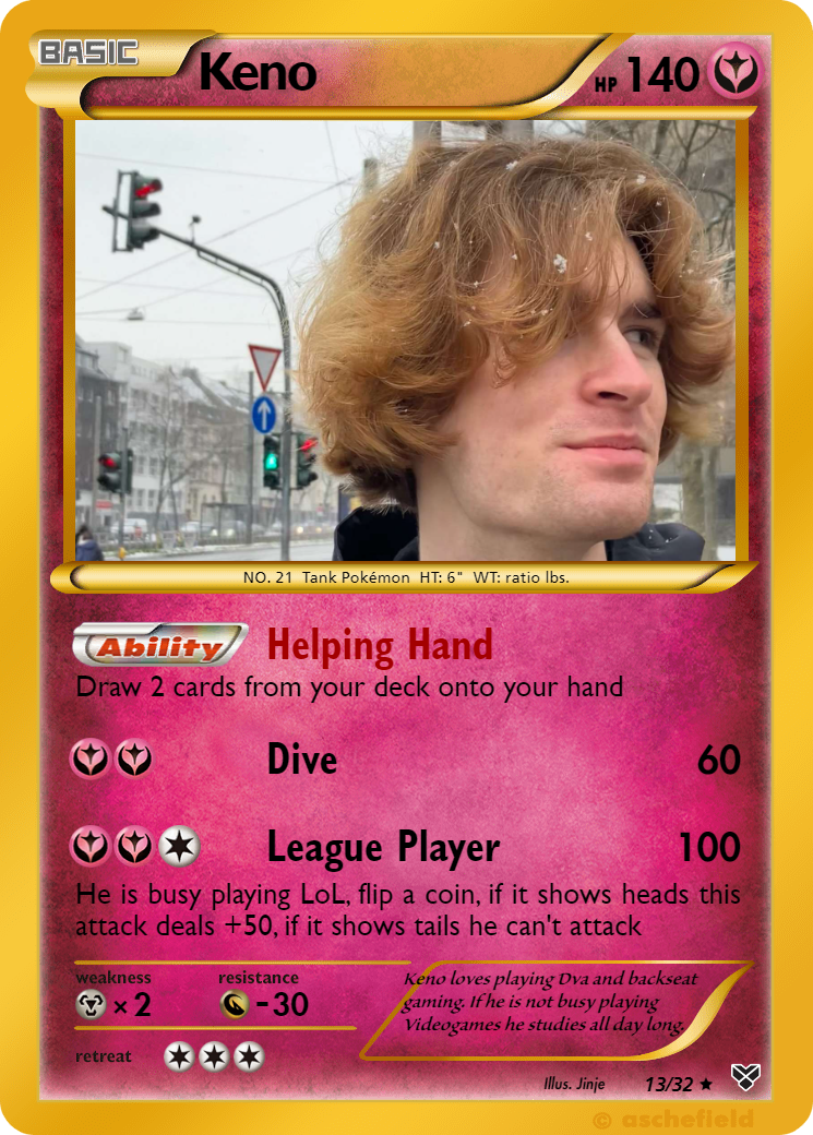Keno - Jinje | Pokécardmaker.net