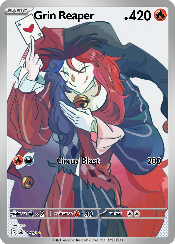 Grin Reaper - JoJo05 | Pokécardmaker.net