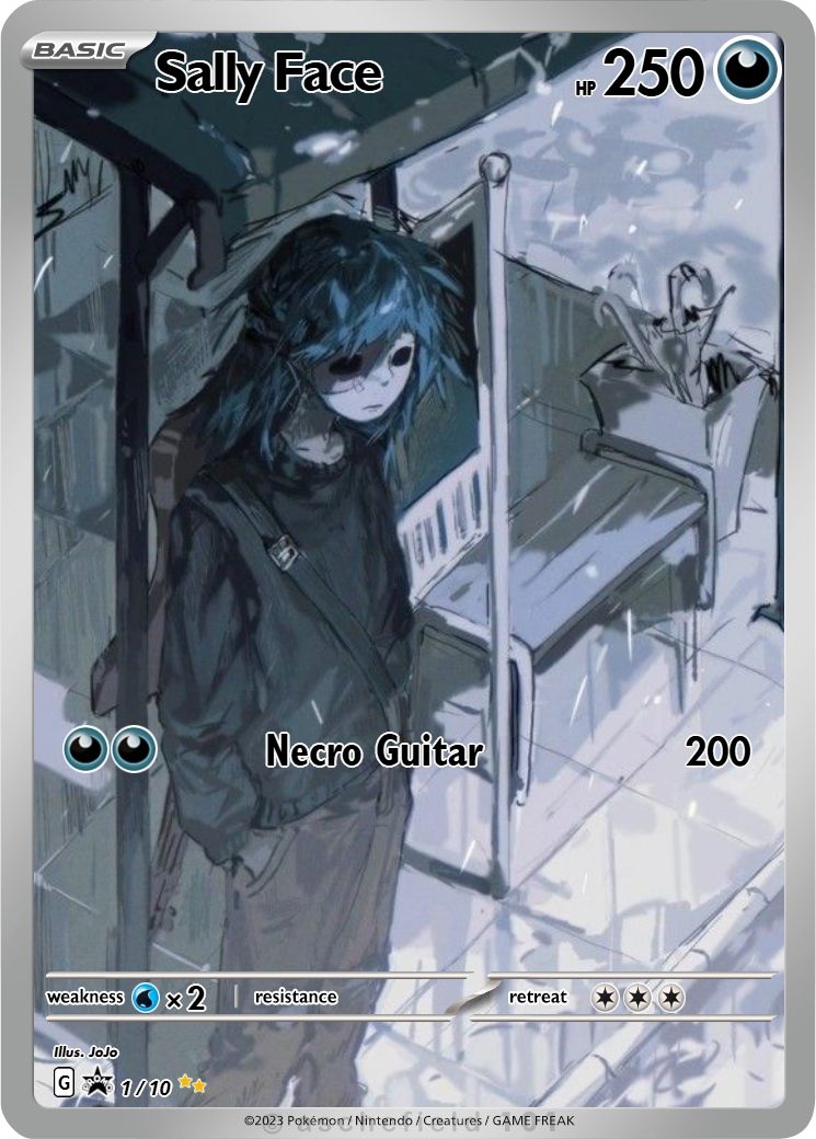 Sally Face - JoJo05 | Pokécardmaker.net