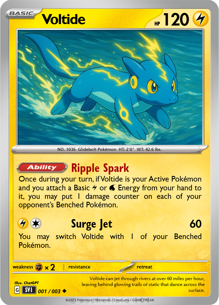 Voltide - Jordan0916 | Pokécardmaker.net