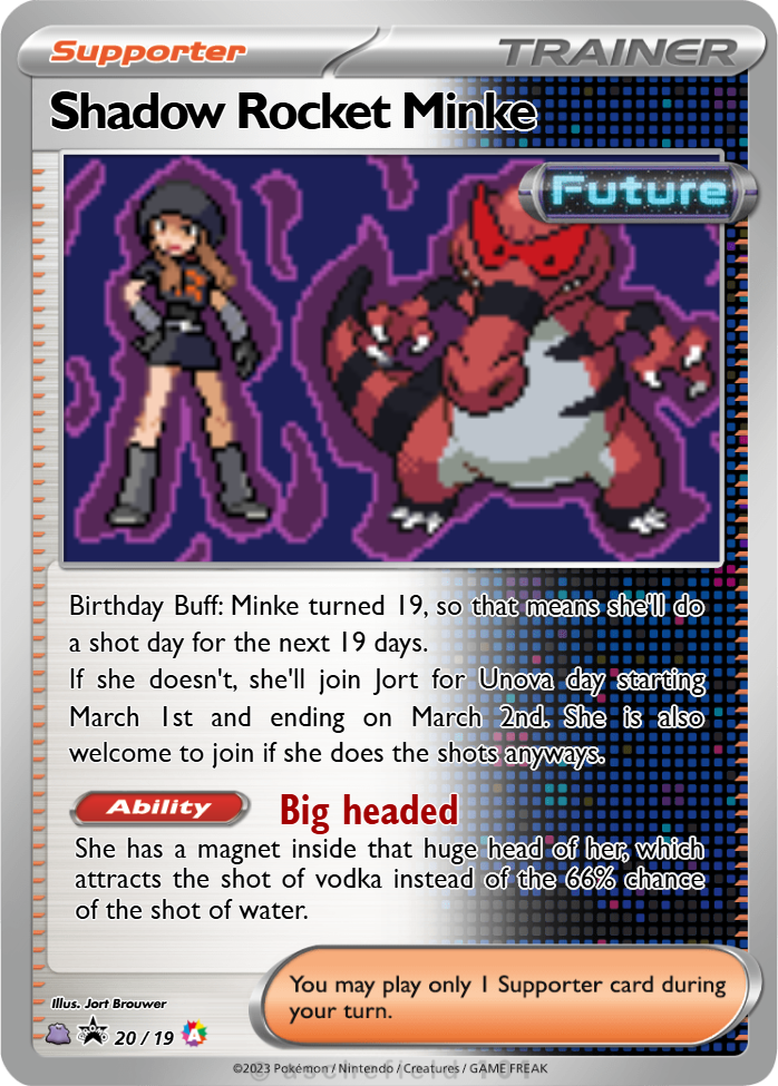 Shadow Rocket Minke - JortDG | Pokécardmaker.net