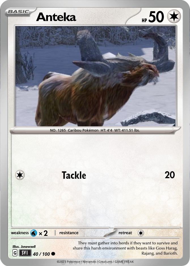 Anteka - Judahsaurus388 | Pokécardmaker.net